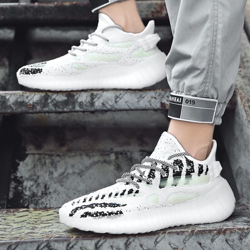 Fluorescent Design Air Mesh TPU Sole Casual Shoes CLC6607 - Clarco