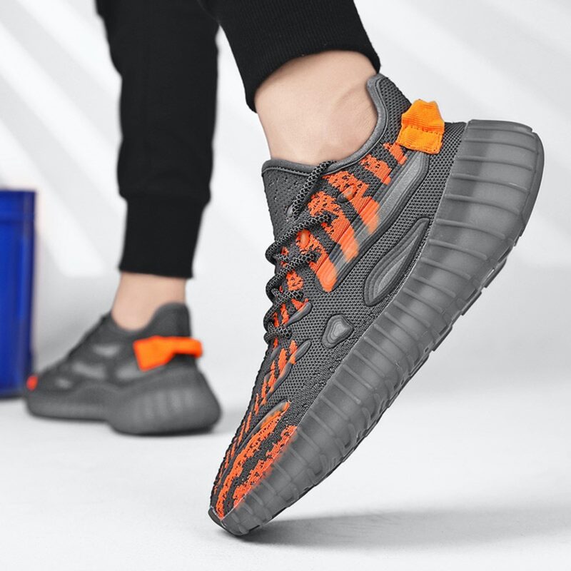 Fluorescent Design Air Mesh TPU Sole Casual Shoes CLC6607 - Clarco