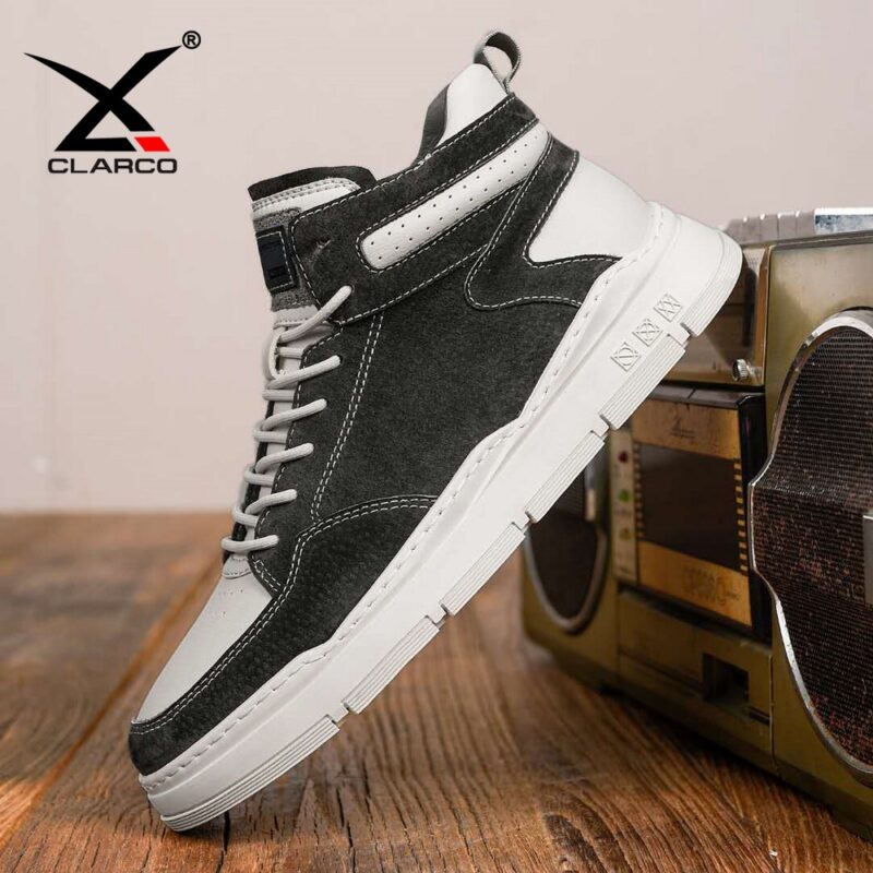 High Top Classic Suede Leisure Walking Shoes CLC6602 - Clarco